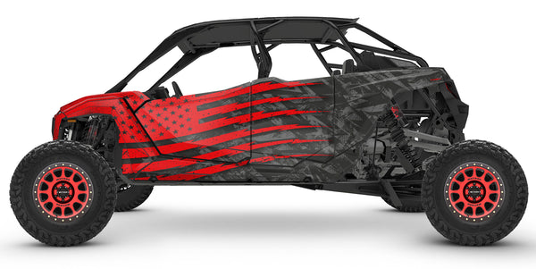 RZR PRO 4 - EDGY FLAG – ECDcustoms